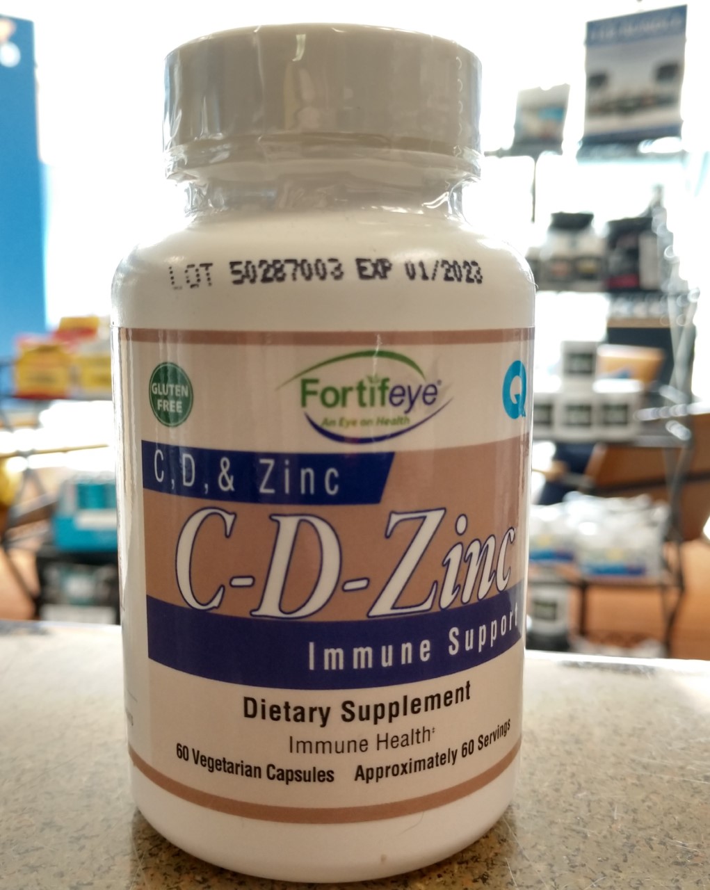 Fortifeye C‑D & Zinc | Fortifeye Vitamins