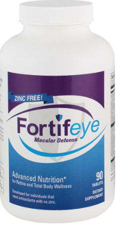Fortifeye Zinc Free Macular Defense (90 Tablets) | Fortifeye Vitamins